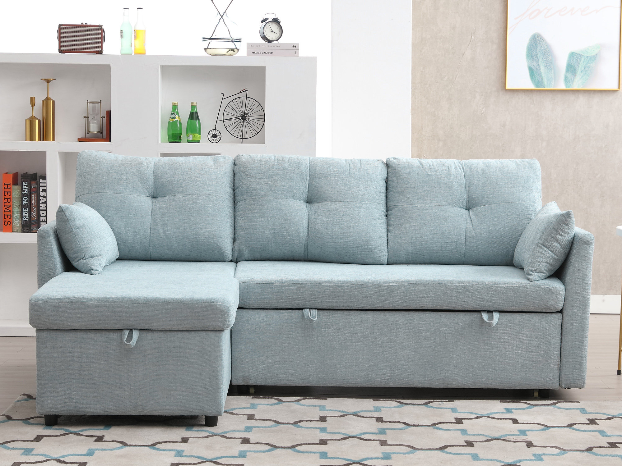 Latitude Run® 81'' Upholstered Sleeper Sofa - Wayfair Canada