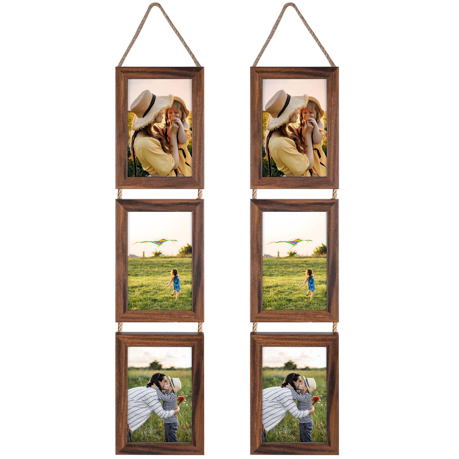 One Allium Way® Collage Triple Picture Frames Set,Opening Hanging ...