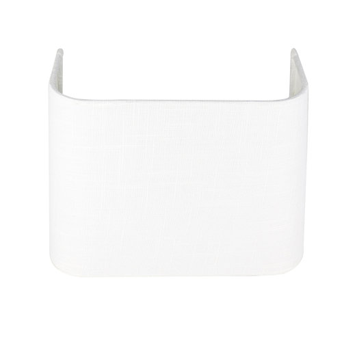 August Grove® 7'' H Linen Rectangle Wall Sconce Shade | Wayfair
