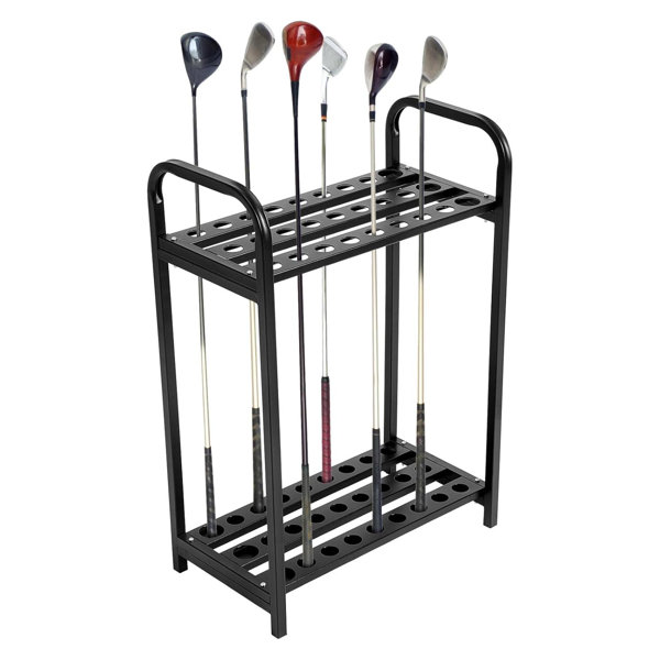 Rebrilliant 27 Hole Golf Club Holder Metal Golf Club Organizer Golf ...