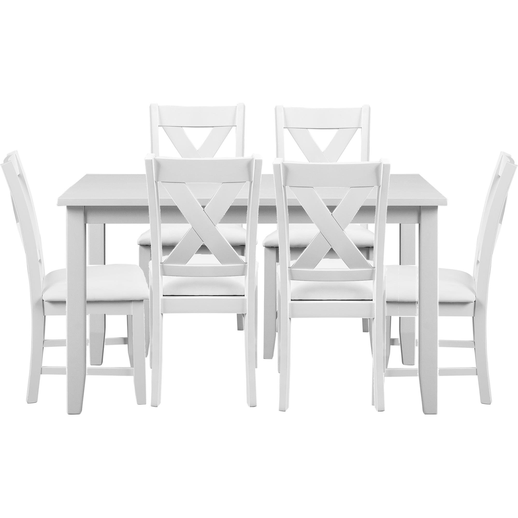 Camden Isle Furniture Kendal 7 Piece Dining Set (Table, 6 Chairs) | Wayfair