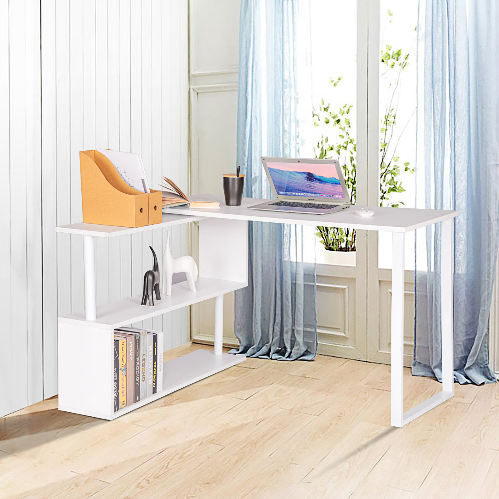 17 Stories Esprit L-Shape Desk & Reviews | Wayfair.co.uk