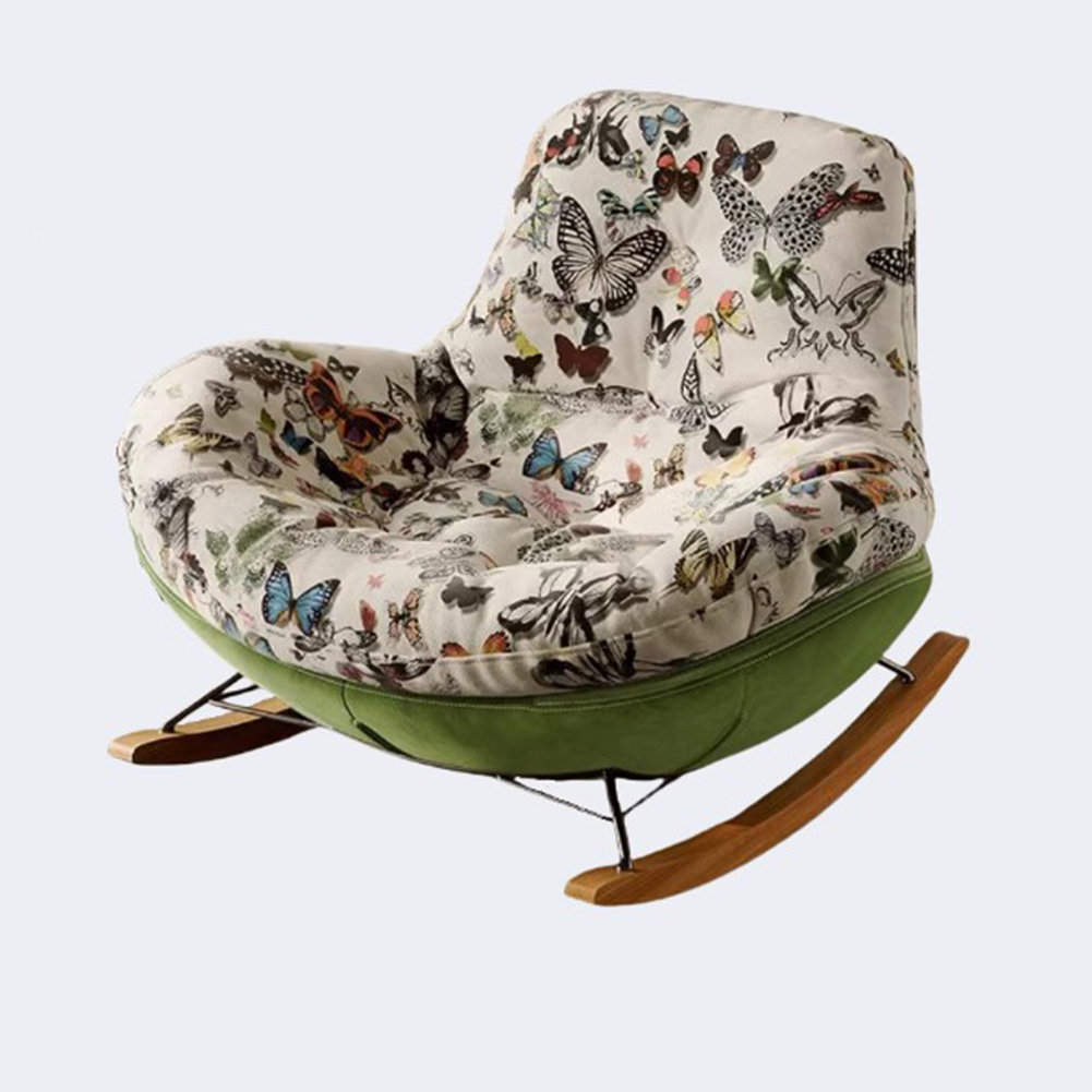 ChairVogue Simple Modern Rocking Chair Leisure Light Luxury Rocking ...