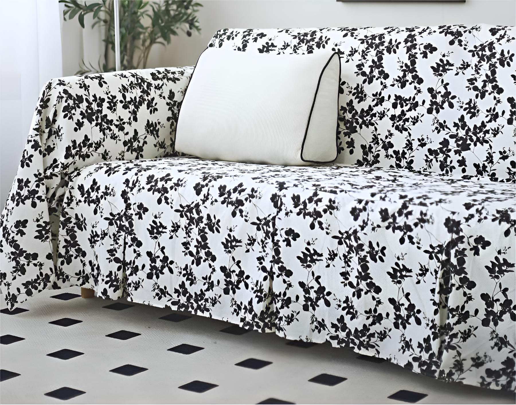 ACHERNAR LLC Cotton Sofa Slipcover | Wayfair