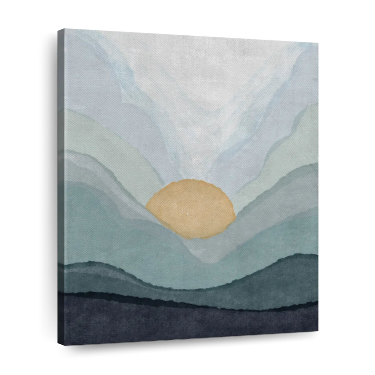 Millwood Pines Rising Sun Valley Canvas Print - Wayfair Canada