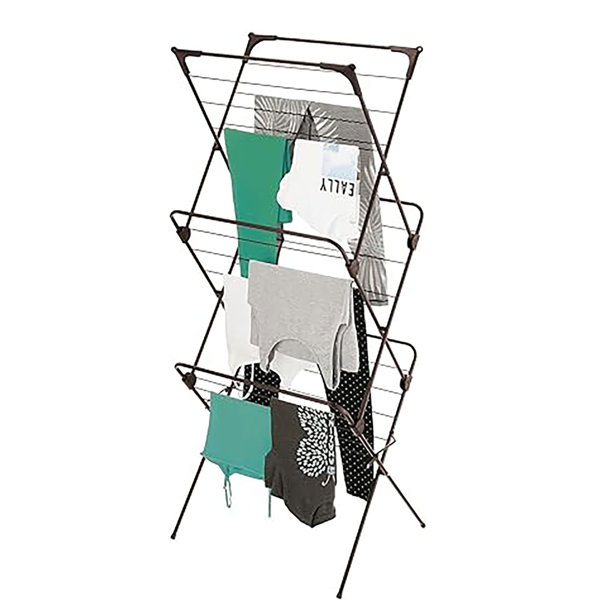 Rebrilliant Steel Accordion Drying Rack | Wayfair