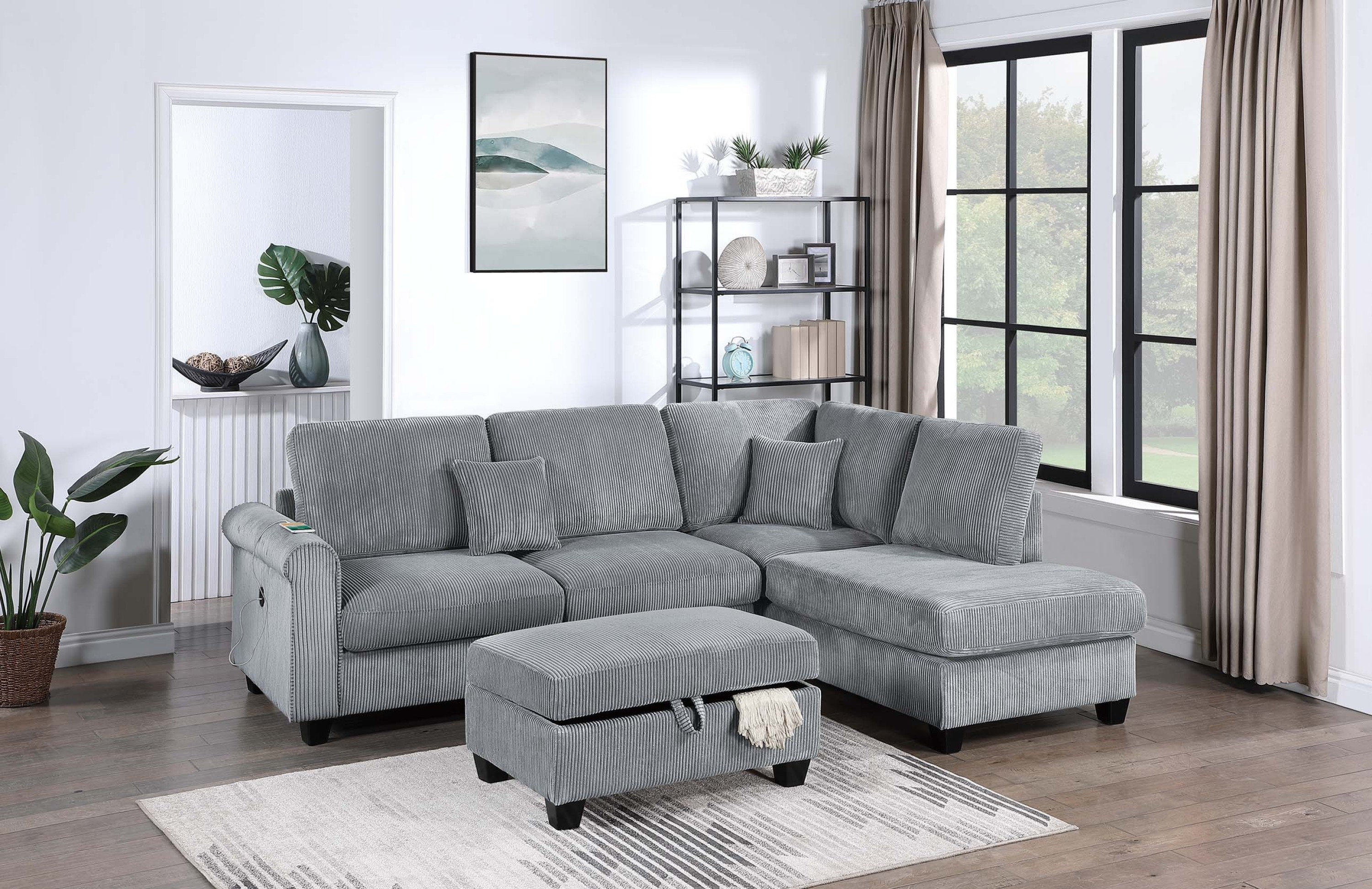 Lark Manor™ Gollahon 3-Piece Sectional Set | Wayfair