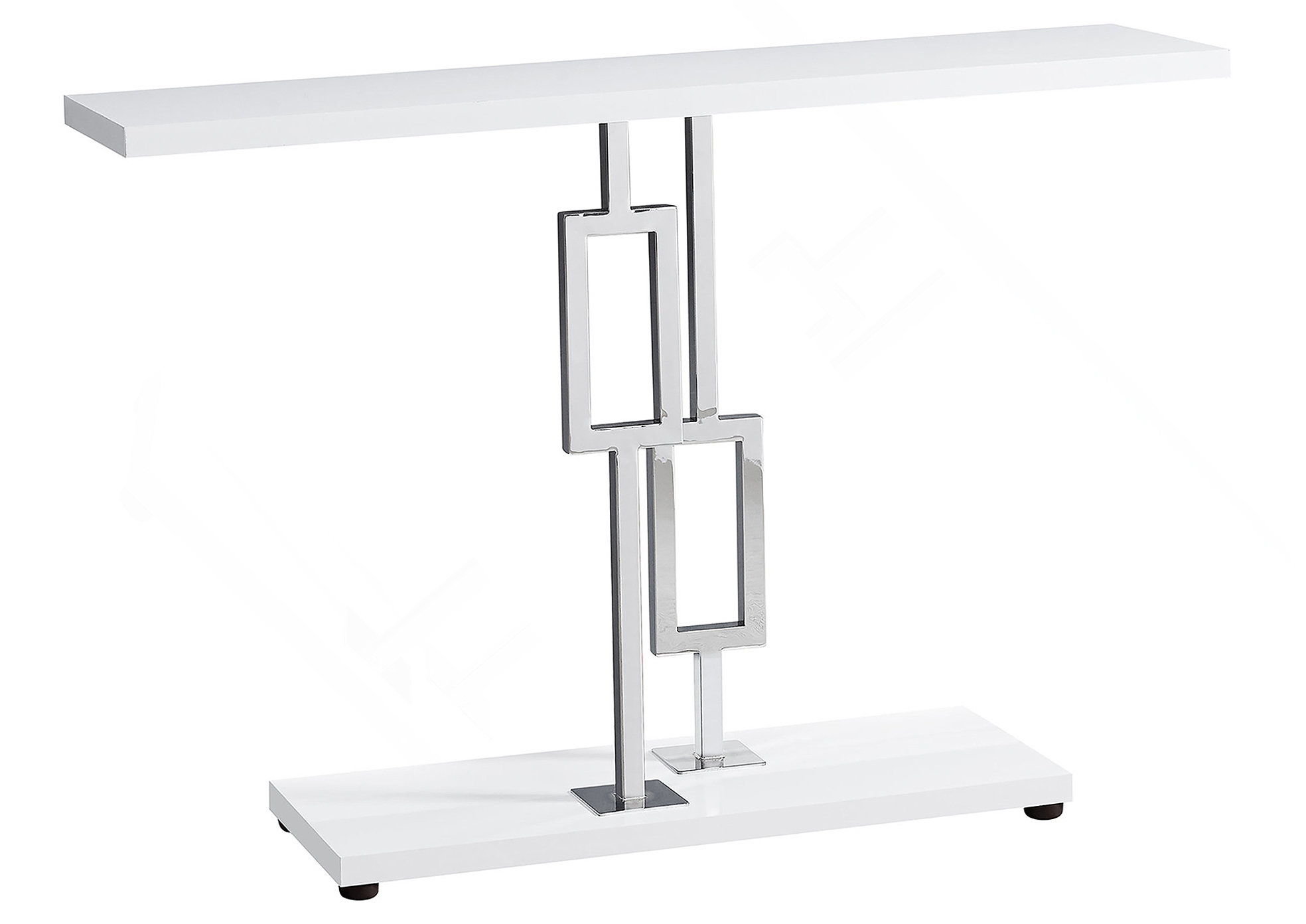 Brayden Studio® Accent Table, Console, Entryway, Narrow, Sofa, Glossy ...