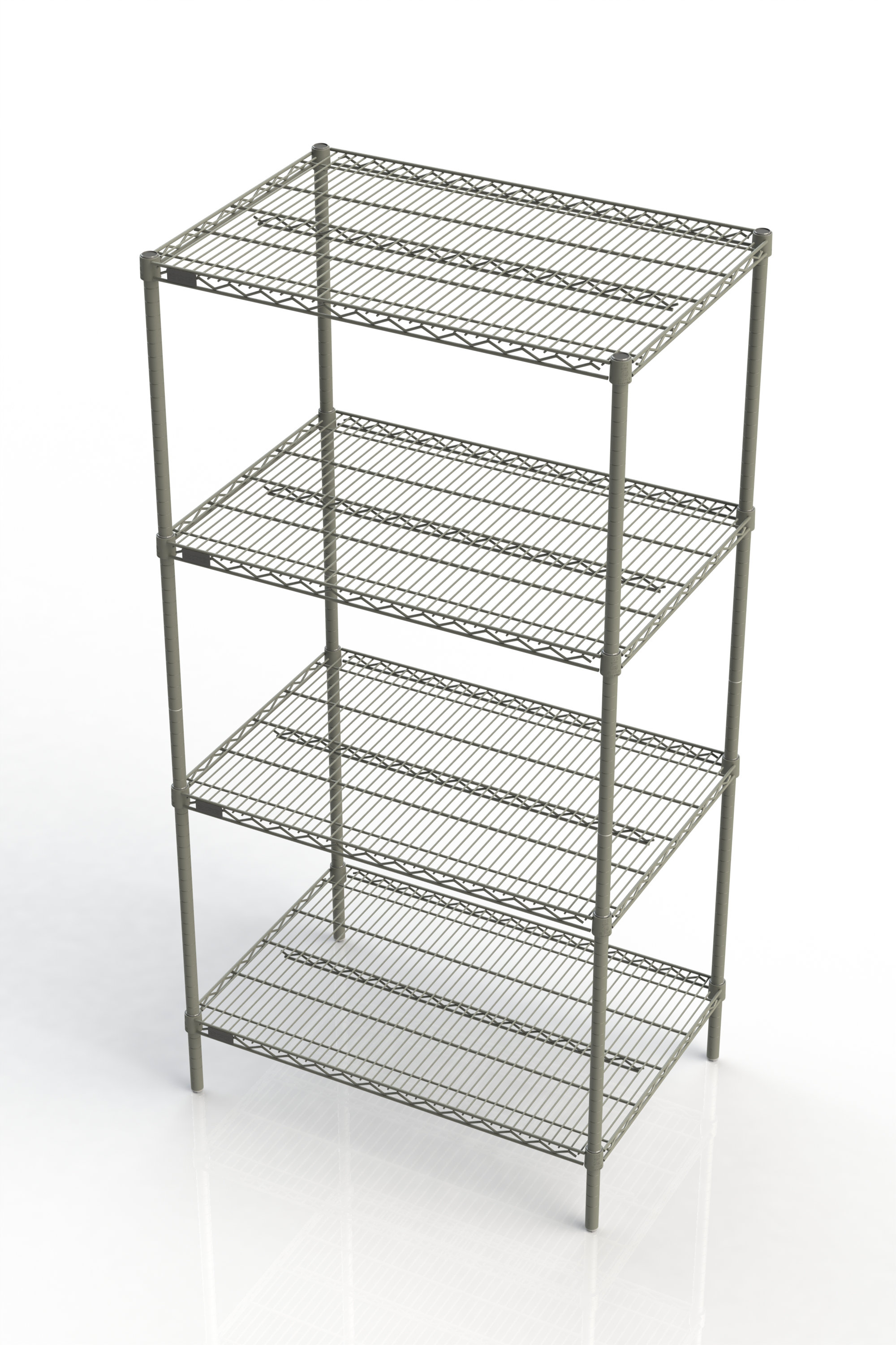 SPG Iss Contender 4 Tier Shelving Unit | Wayfair