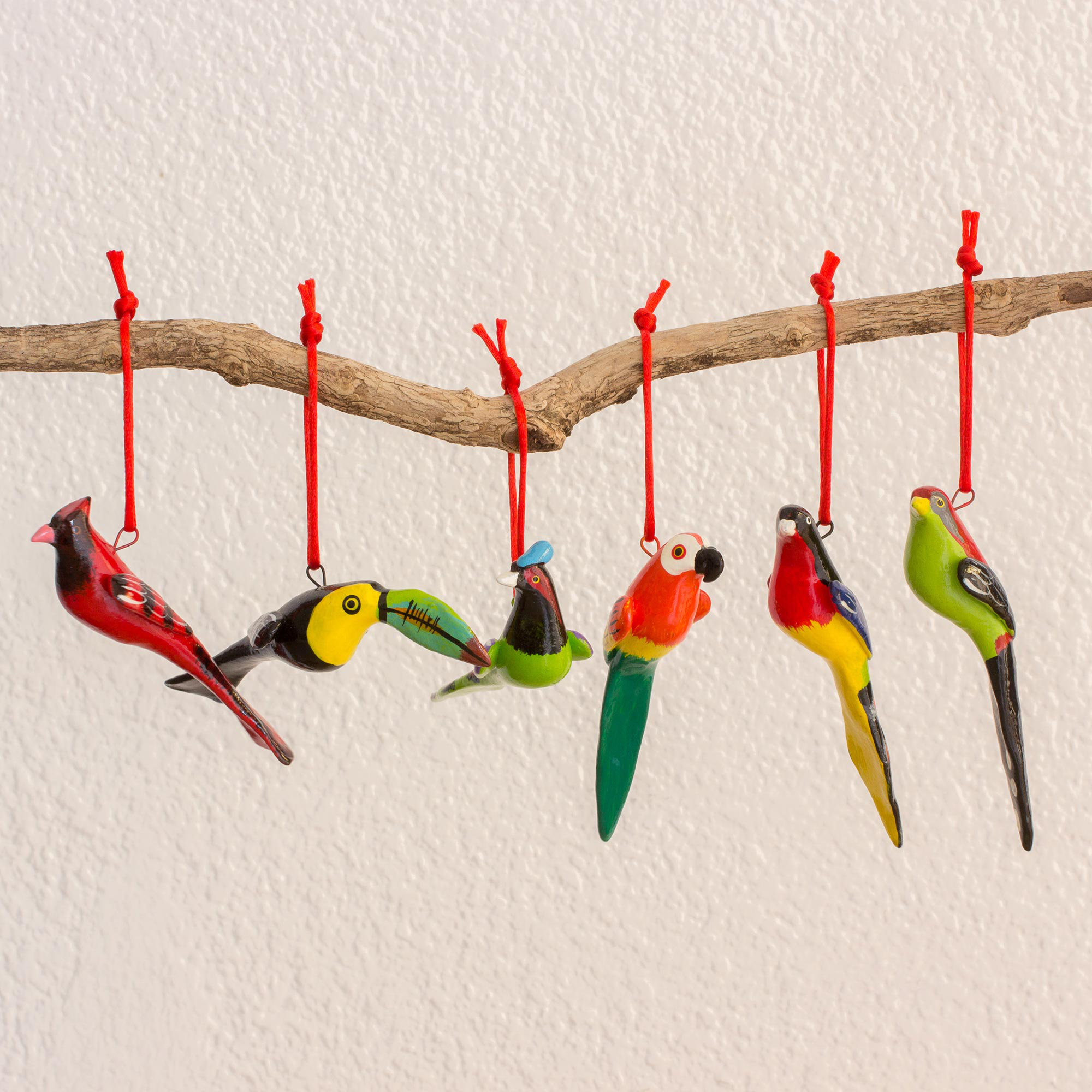 The Holiday Aisle® Jose Arriola 6 Piece Bird Central American Ceramic ...