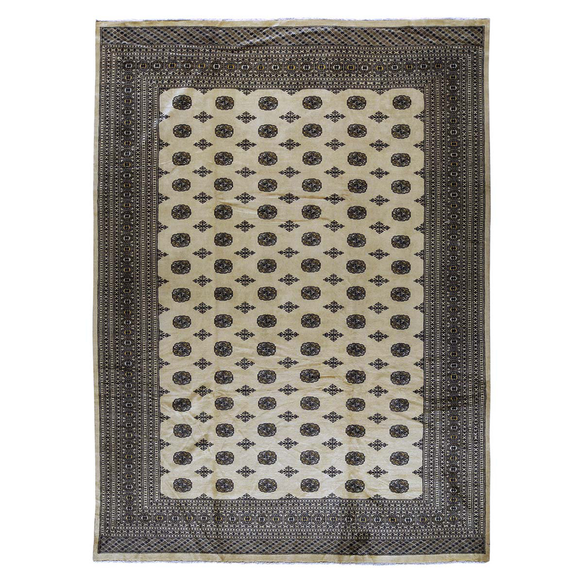 Bokara Rug Co., Inc. One-of-a-Kind Hand-Knotted 9'11" x 13'11" Wool ...