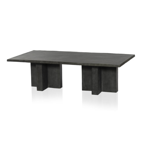 17 Stories Vernia Metal Outdoor Coffee Table | Wayfair
