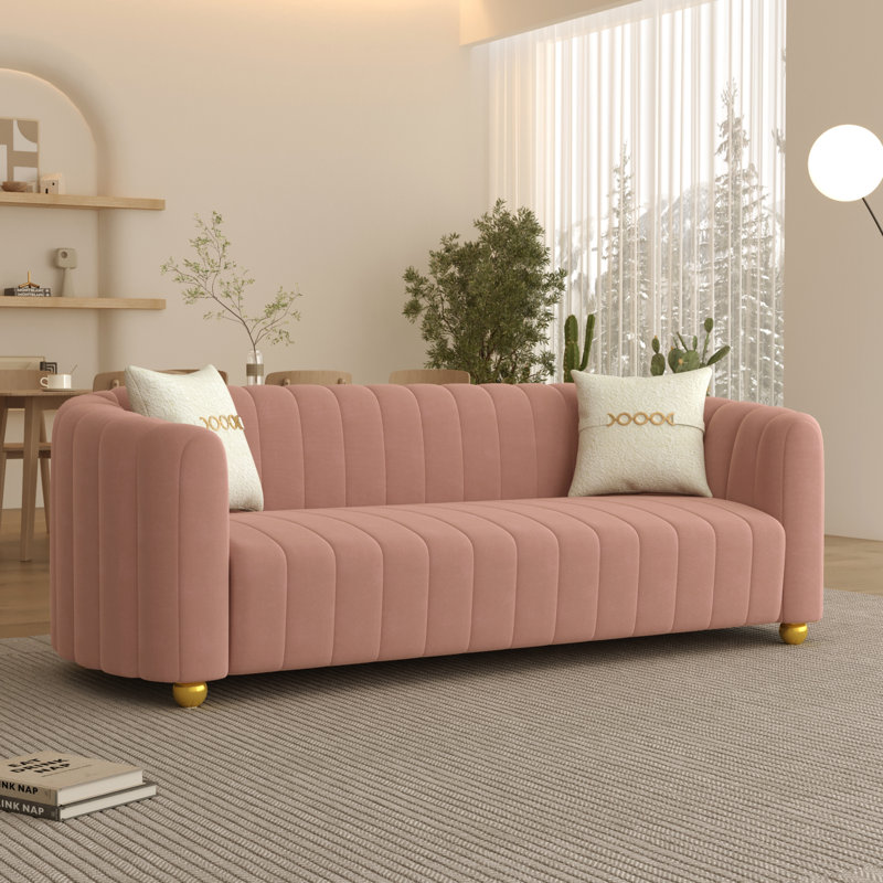 Mercer41 Beonica 83.46'' Upholstered Sofa | Wayfair