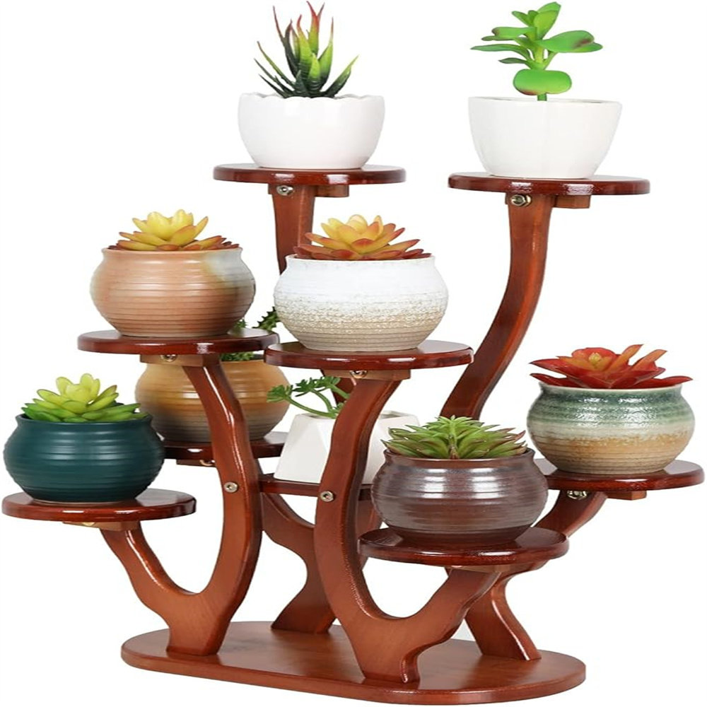 Lark Manor™ Small Plant Stand For Window Sill,9 Tier Tabletop Succulent ...