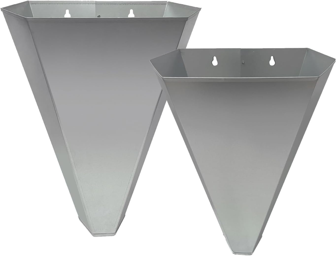 Espiron Optimum 2Pcs Chicken Cone, Galvanized Steel Poultry Restraining ...