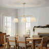 Latitude Run® 3-light Modern Linear Linen Drum Pendant & Reviews | Wayfair