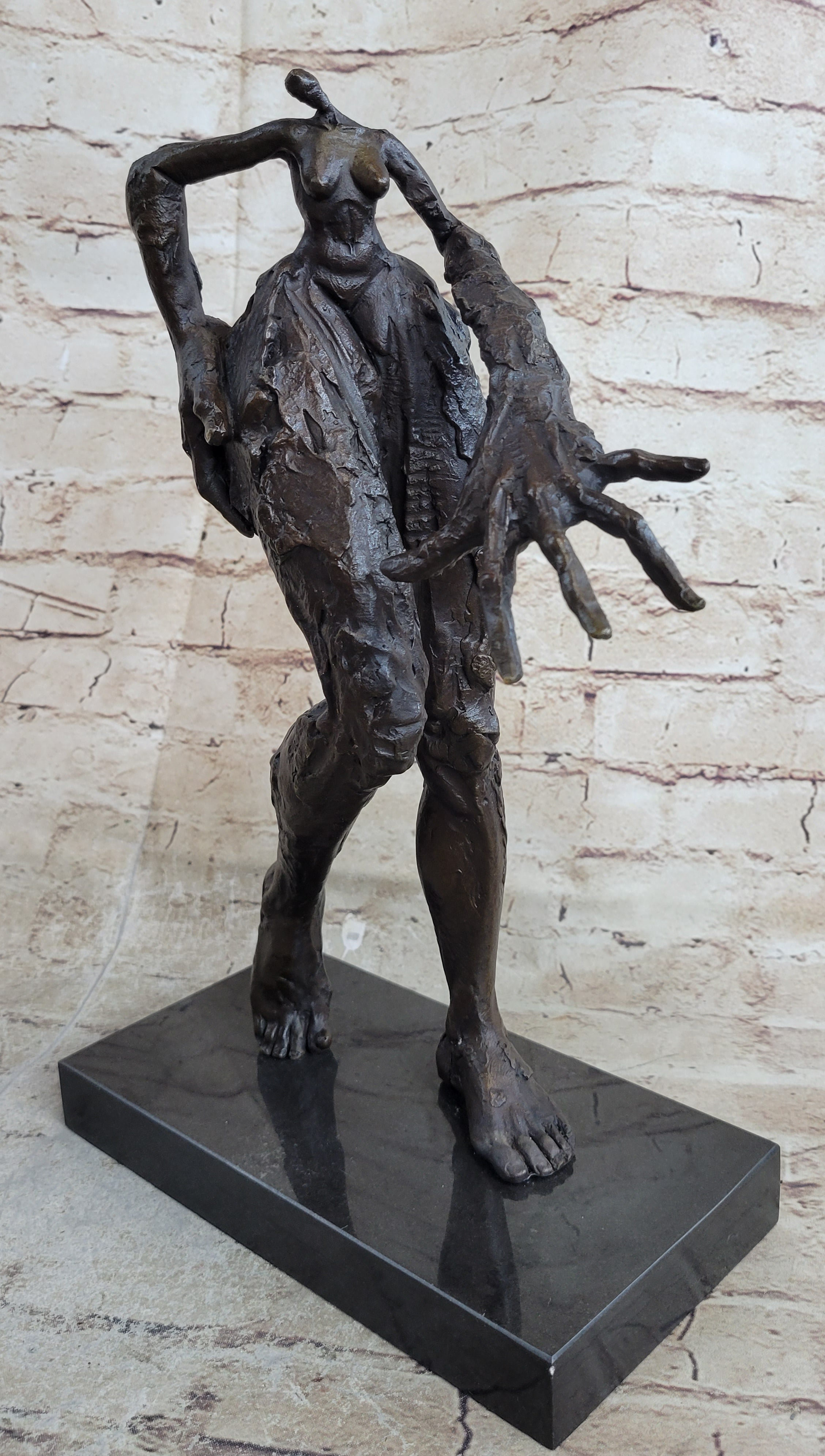 Red Barrel Studio® Proportionally Exaggerated Surreal Abstract Bronze ...