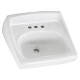 American Standard Lucerne 18.25'' White Vitreous China Rectangular ...