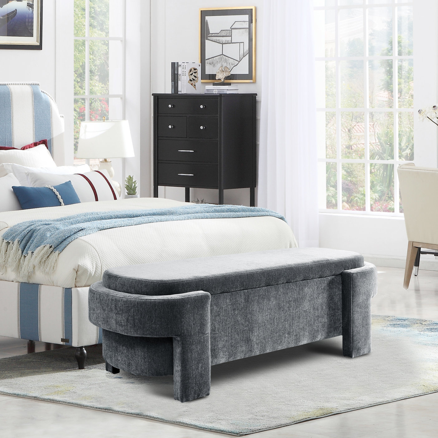 Brayden Studio® Storage Bench | Wayfair