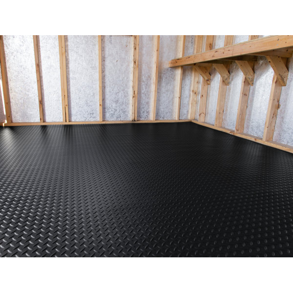 G-Floor Diamond Tread 8 Ft. x 10 Ft. Shed Flooring Roll | Wayfair
