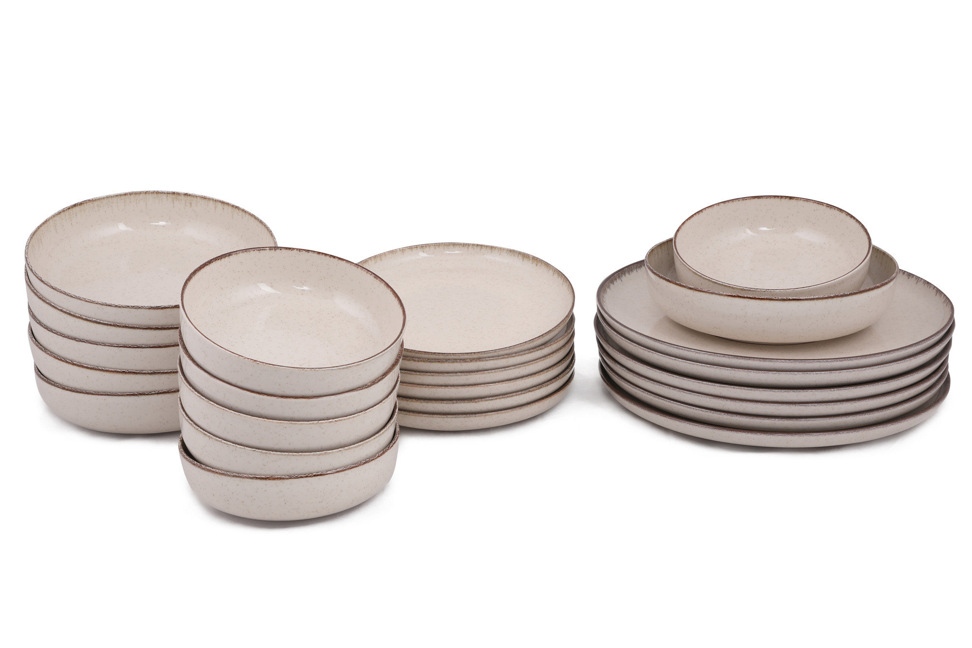 East Urban Home Tupelo 24 Piece Dinnerware Set, Service for 6 & Reviews ...