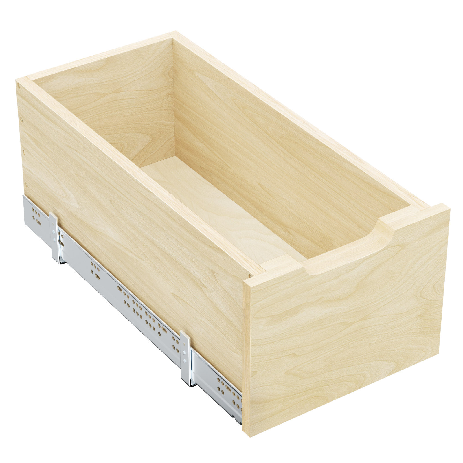 Rebrilliant Pull Out Cabinet Organizer With Full Extension Rail Slides ...