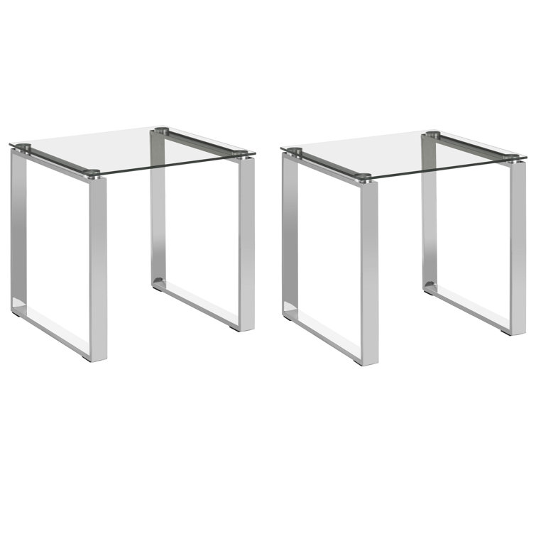 Orren Ellis Jenny Chrome Side Table - Wayfair Canada