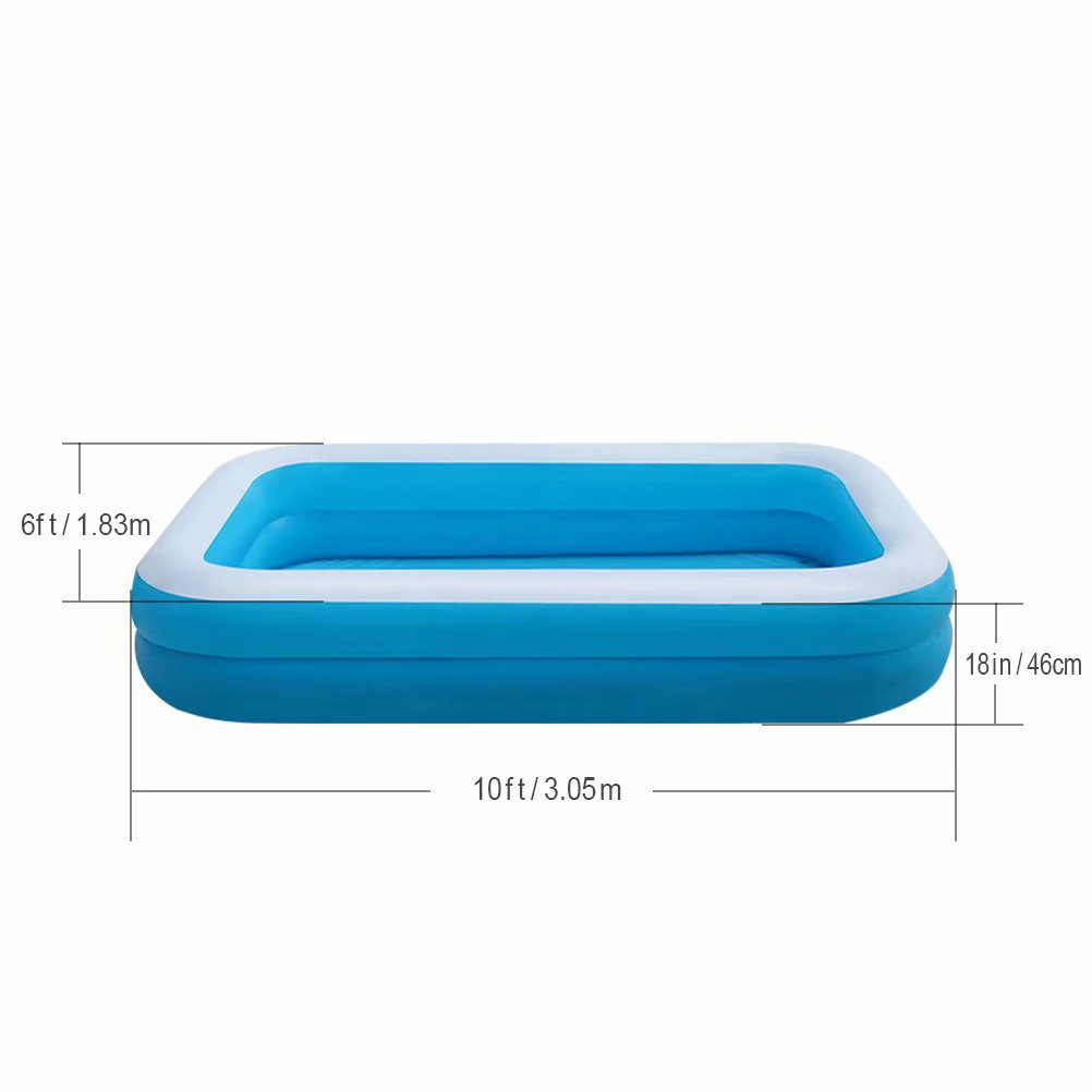 American Phoenix Large Family Inflatable Swimming Pool For 1-7 People ...