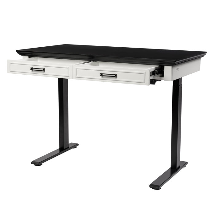 Lark Manor Adjustable Metal Base Standing Desk & Reviews | Wayfair