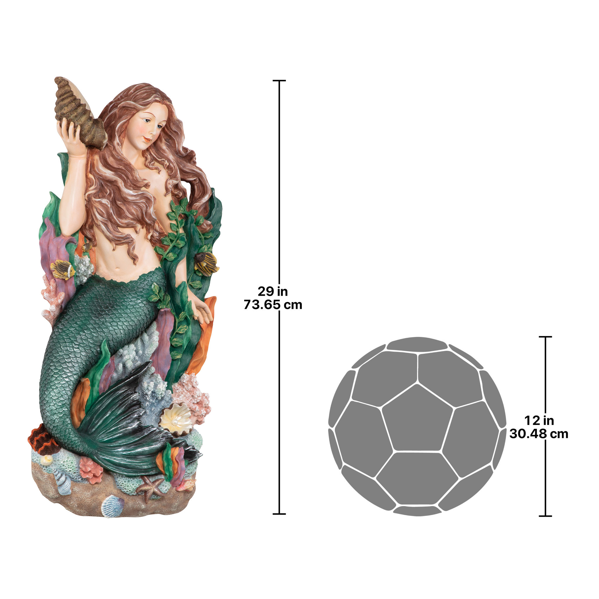 Design Toscano Melody's Cove Mermaid Wall Décor & Reviews | Wayfair
