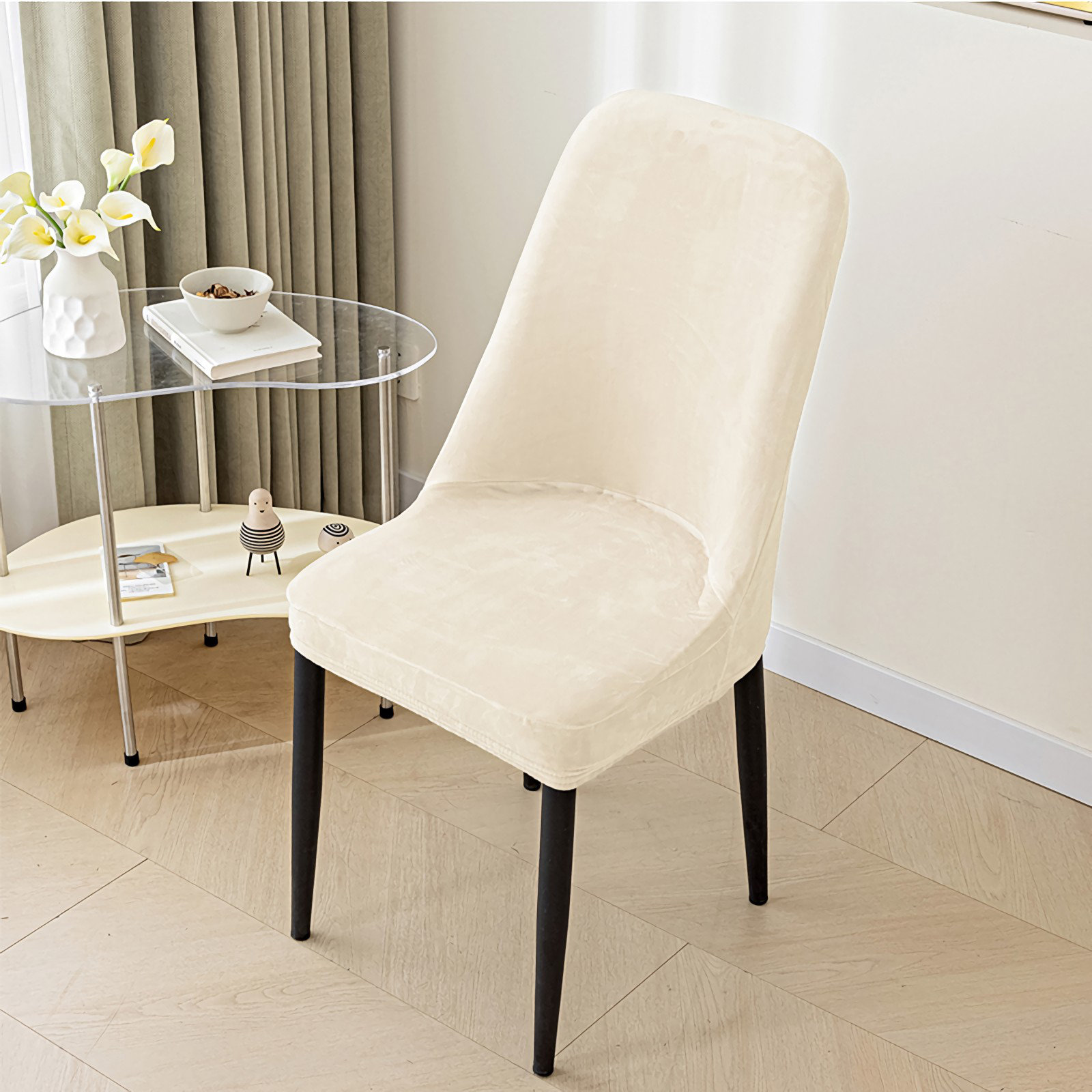 Latitude Run® Polyester Dining Chair Slipcover | Wayfair