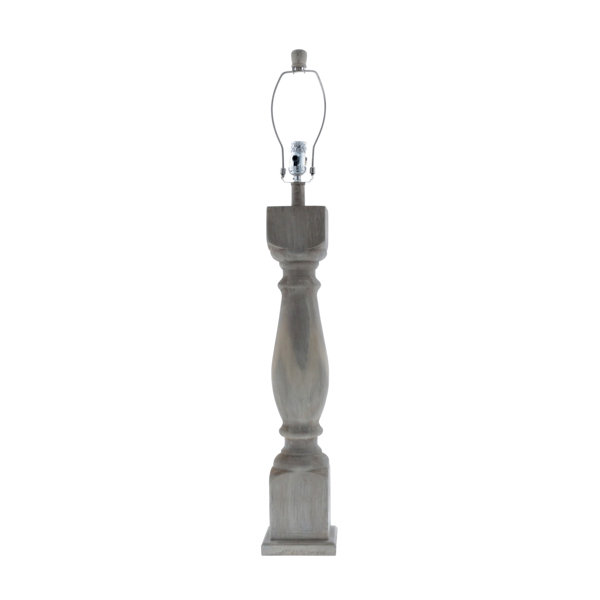ZeaZu Solid Wood Lamp Base Lamp | Wayfair