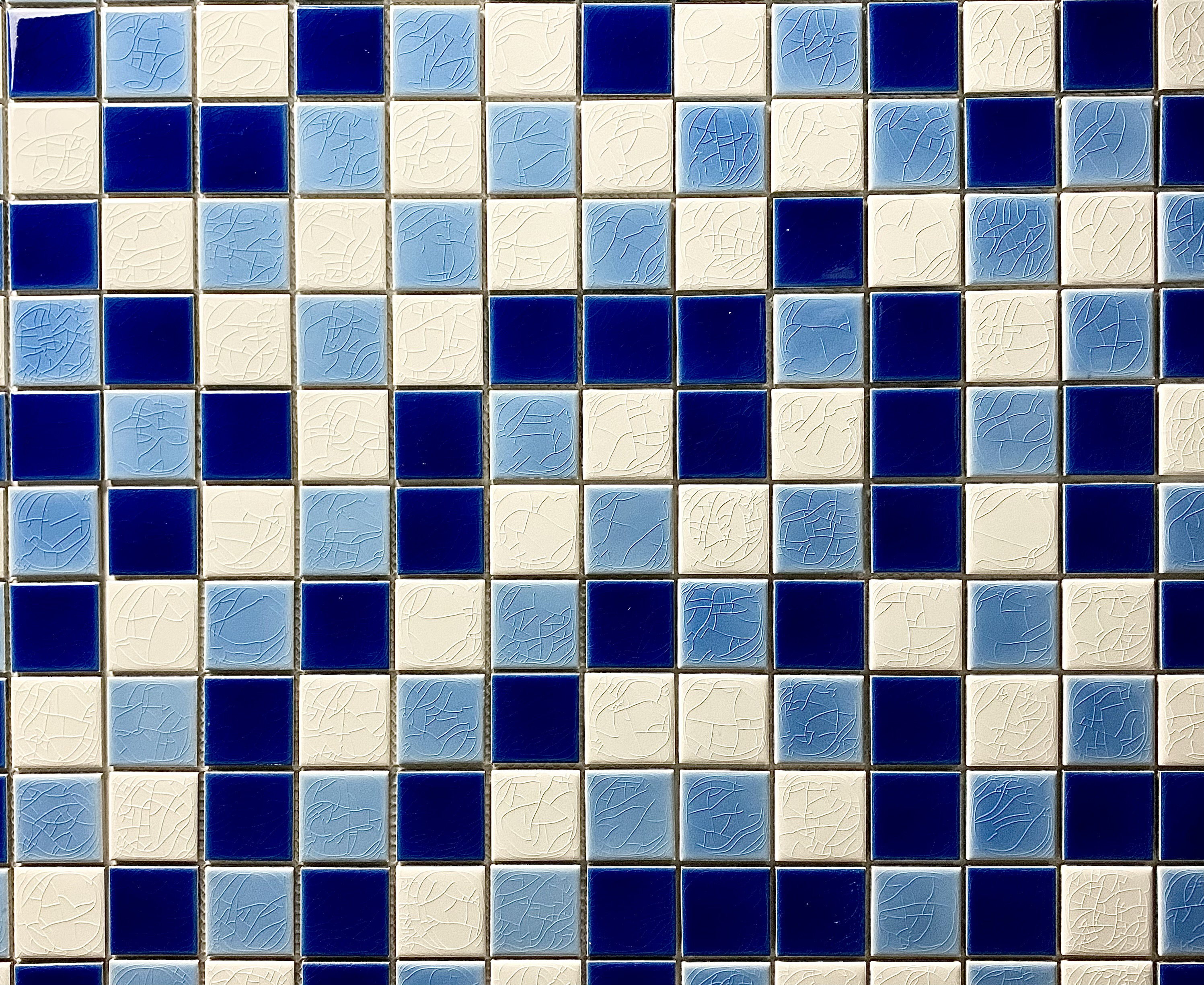 Abolos Carreau de mosaïque pour mur et piscine carré en porcelaine ...