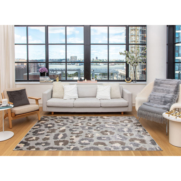 Elizabeth Sutton Collection Vera Abstract Ferocious Area Rug | Wayfair