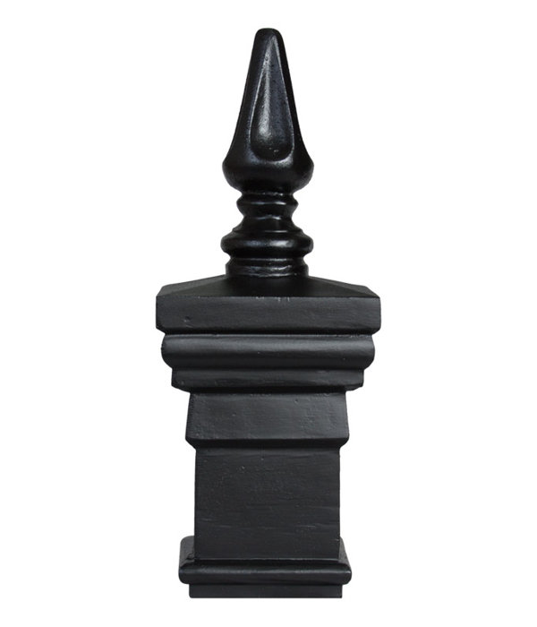 Imperial Mailbox Systems Cast Aluminum No Subject Post Finial | Wayfair