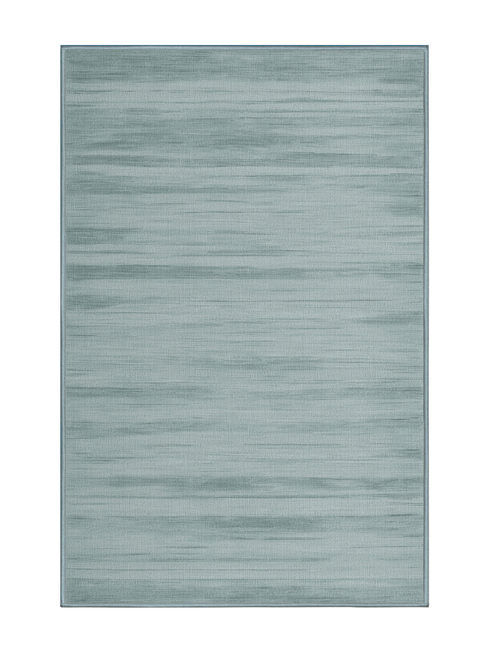 Red Barrel Studio® Machine Washable Solid Blue Area Rug | Wayfair