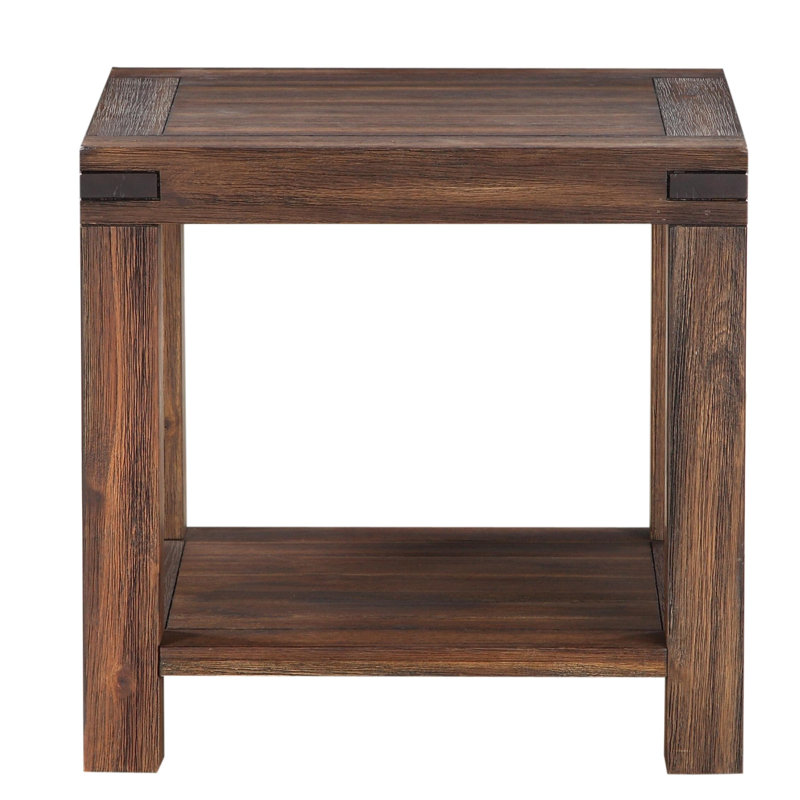 Canora Grey Kaicey Solid Wood Rectangular End Table & Reviews | Wayfair
