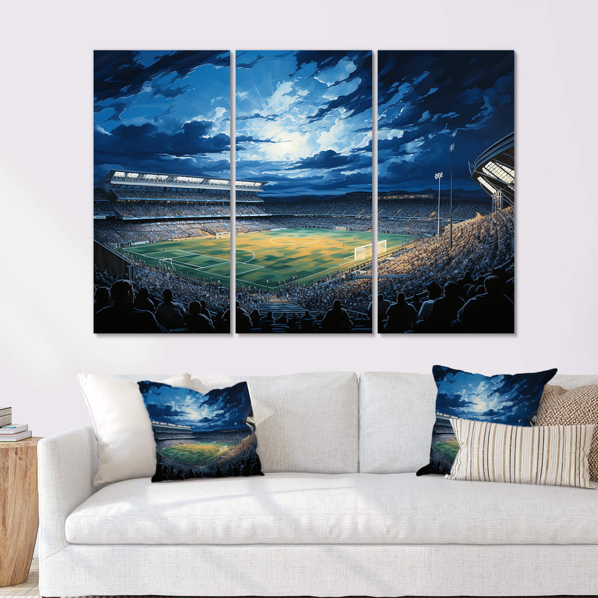 Lark Manor™ Night Match Stadium Under The Floodlights II - Stadiums ...