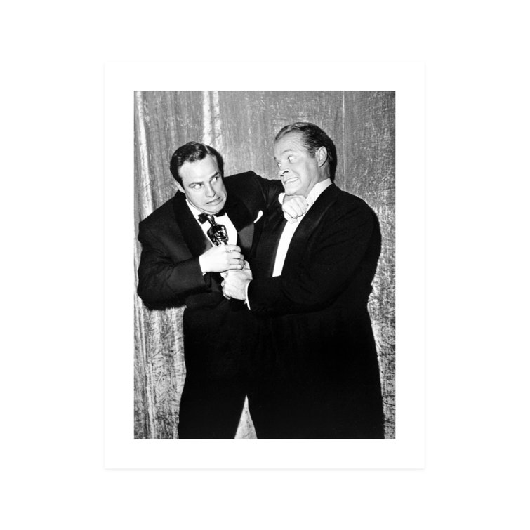 Globe Photos Entertainment Marlon Brando " Marlon Brando And Bob Hope ...