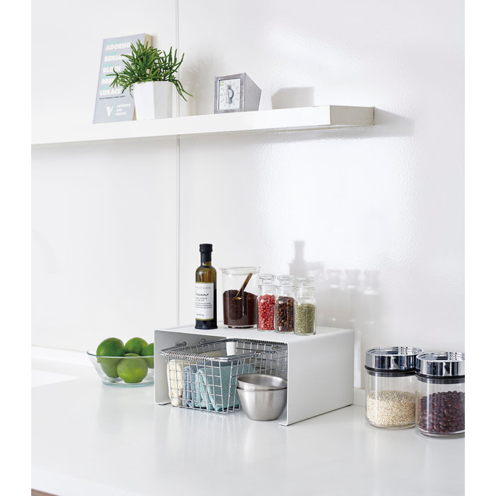 Yamazaki USA Tower Yamazaki Home Stackable Kitchen Rack, Storage ...