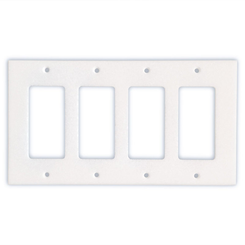 American Tile Depot 4-Gang Rocker Wall Plate | Wayfair