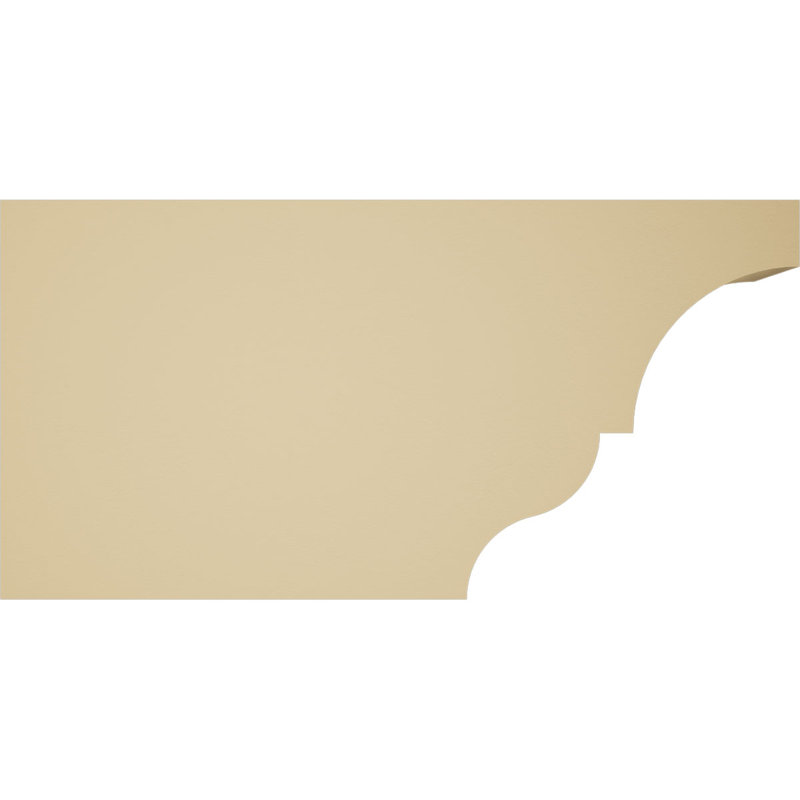 Ekena Millwork Asheboro Signature Urethane Rafter Tail, Primed Tan ...