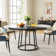 Ebern Designs 47" Round Dining Table & Reviews | Wayfair