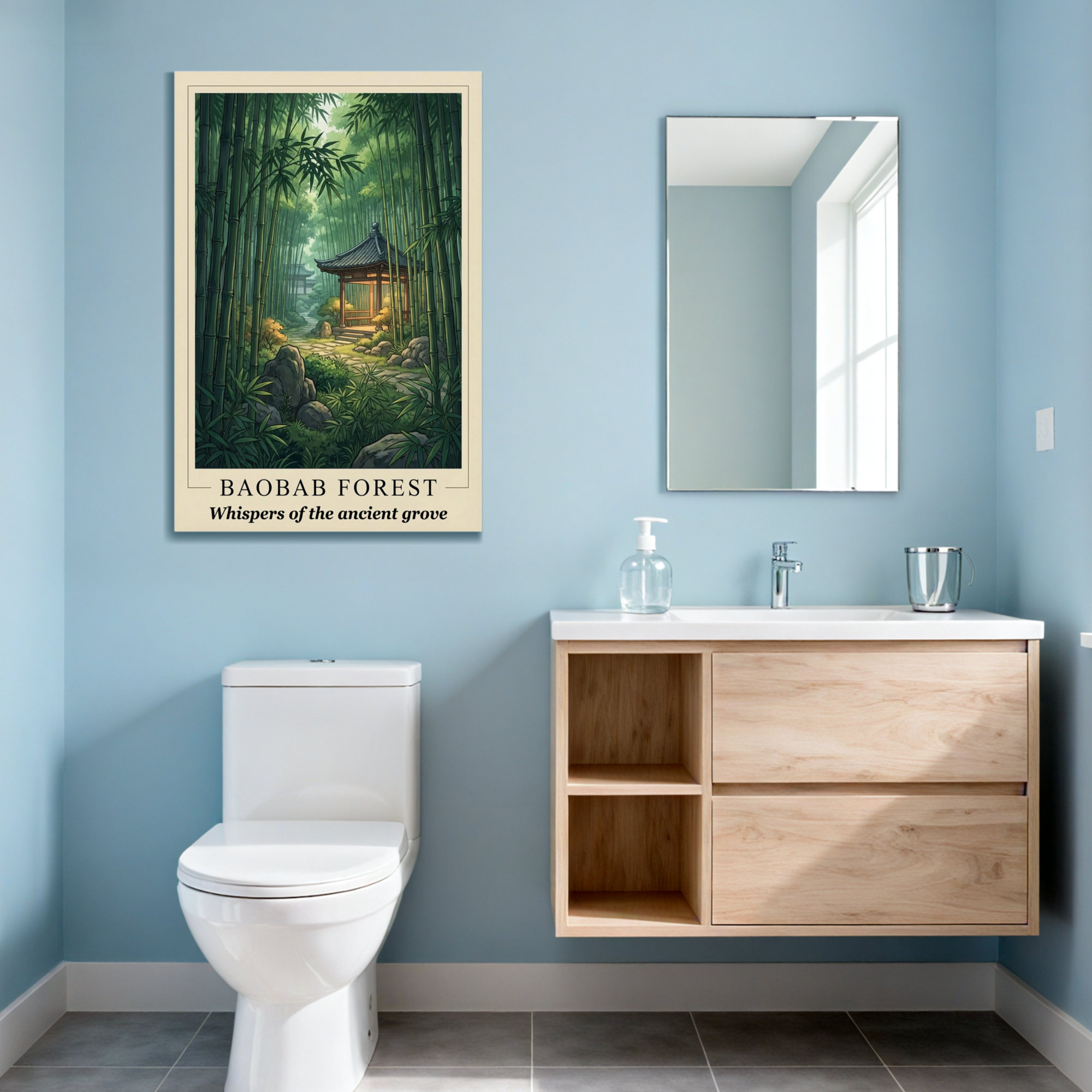Winston Porter Landscape & Nature Bamboo Grove With Traditional ...