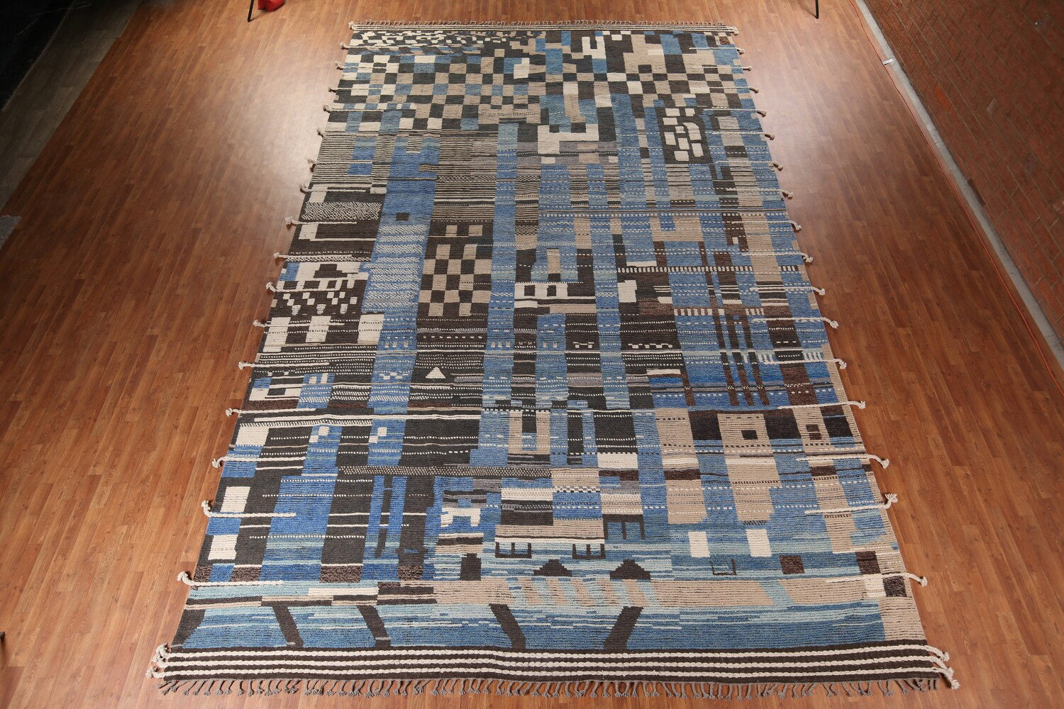 Hokku Designs All-Over Abstract Moroccan Large Modern Rug 12x20 | Wayfair
