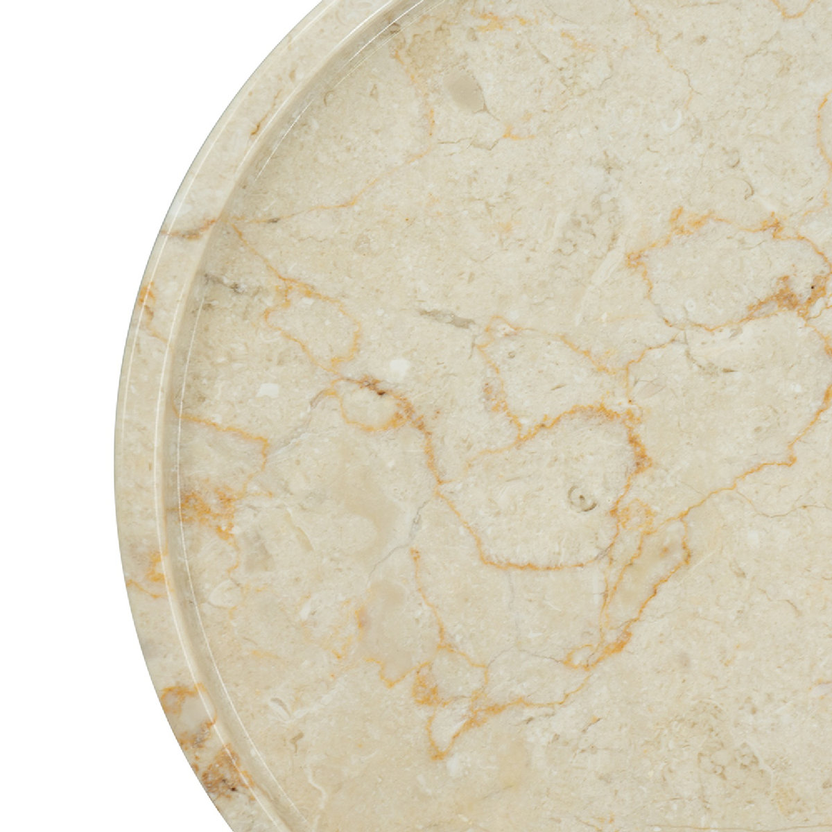 Wrought Studio™ Marble Decorative Plate with Raised Trim - 12" x 12" x ...