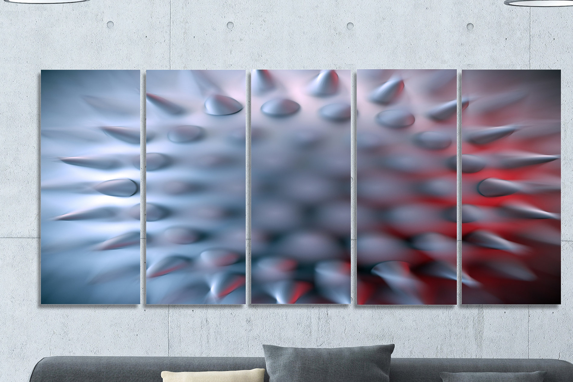 Design Art 'Macro Prickly Texture Design' Graphic Art Print Multi-Piece ...