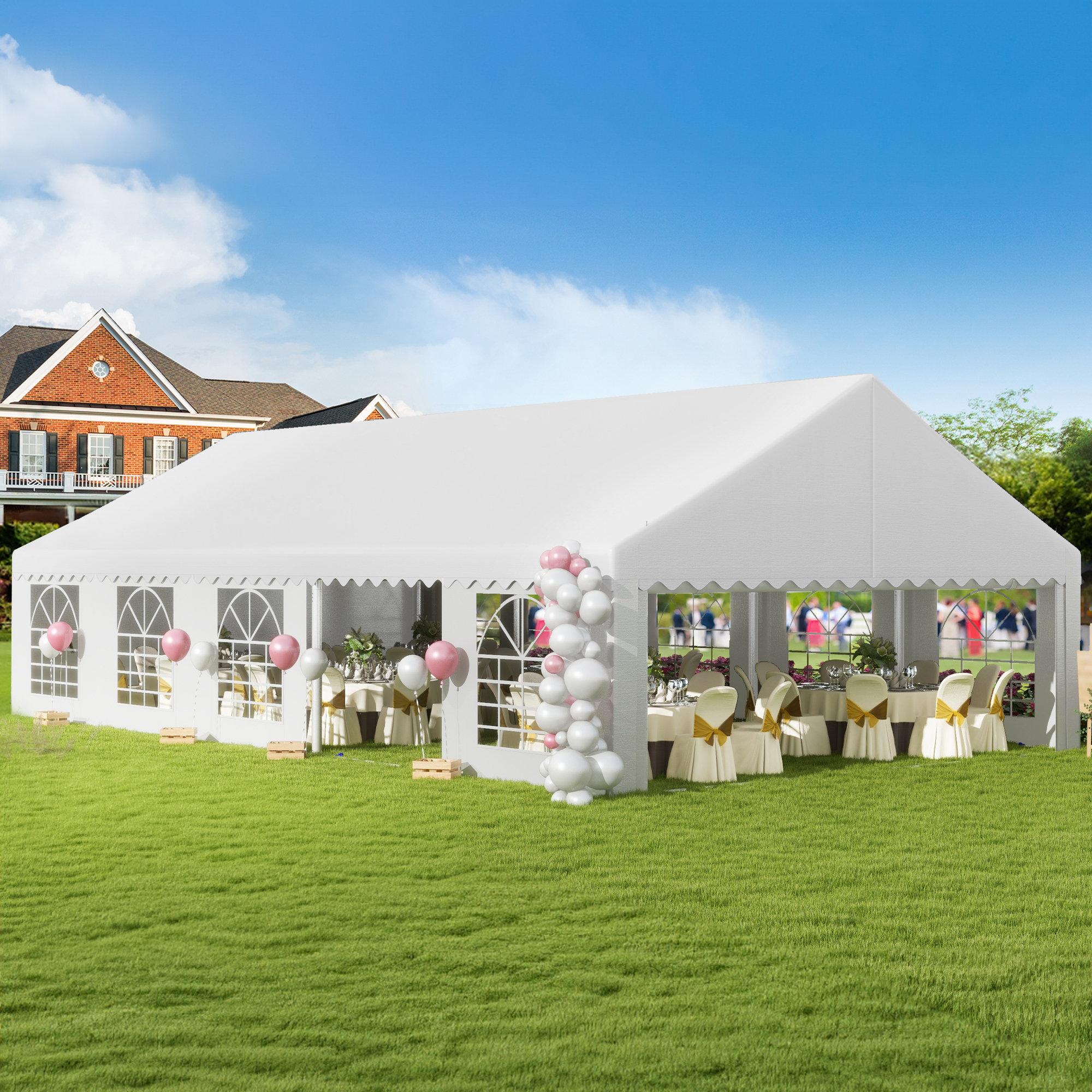 Balconera Heavy Duty Galvanized Steel Dome Canopy | Wayfair