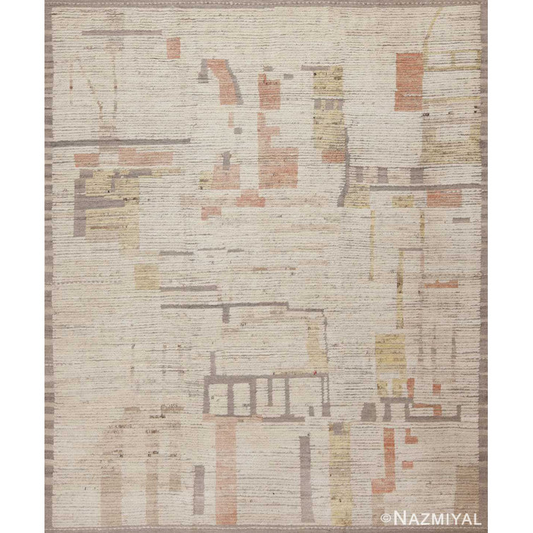 Nazmiyal Collection Modern Abstract Contemporary Minimalist Geometric ...