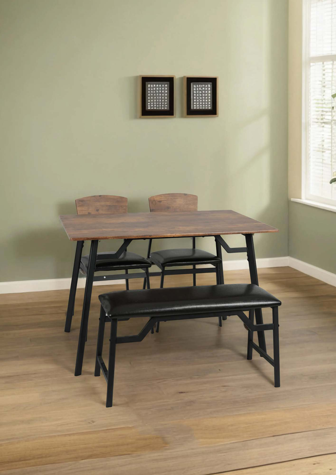 George Oliver Modem 4 Piece Dining Table Set | Wayfair
